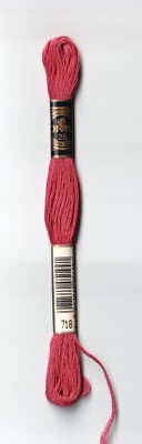 STRANDED COTTON DMC - Plum - 100% cotton - 8 mtrs - 117.0718 - 7385 ...