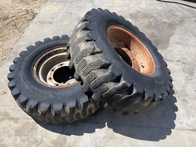 Mahindra 6530 Tractor 12.5/80-18 MFWD Front Rims & Tires | eBay