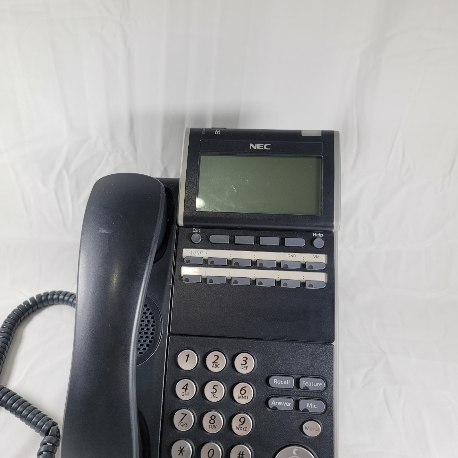 NEC ITL-32D-1 (BK) TEL ILV(XD)Z-Y(BK) DT700 SERIES VoIP IP PHONE W ...