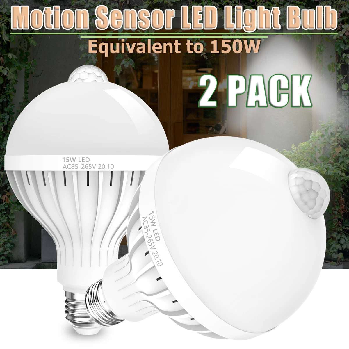 Dusk To Dawn Motion Sensor Light Bulbs | Shelly Lighting