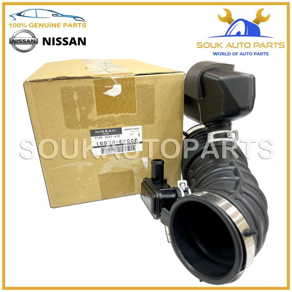 16576-EY00B Genuine Nissan DUCT-AIR 16576EY00B OEM G37 SEDAN Q40/G ...