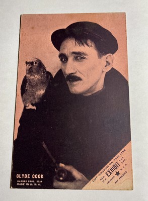 Vintage Clyde Cook Warner Bros Hollywood Film Star Promo Arcade Exhibit ...