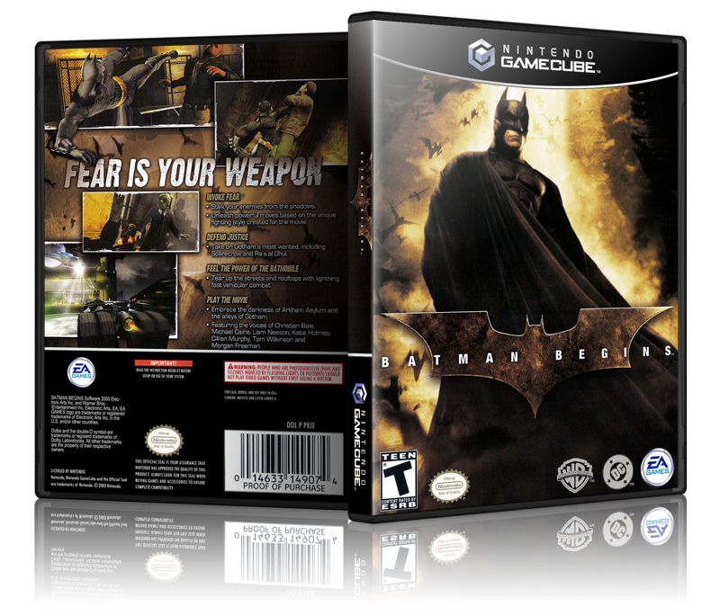 Replacement GameCube Covers W/ EU STYLE Cases Titles #-L !!NO GAMES ...