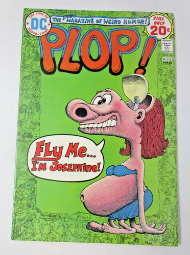 Plop! #6 1974 [VF+] DC Bronze Age Weird Humor Magazine Basil Wolverton ...