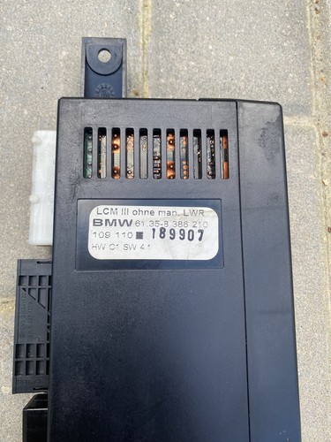 BMW 5 7 E39 E38 LCM 3 LIGHTING LIGHT CONTROL LCMIII W/OUT MAN LWR ...