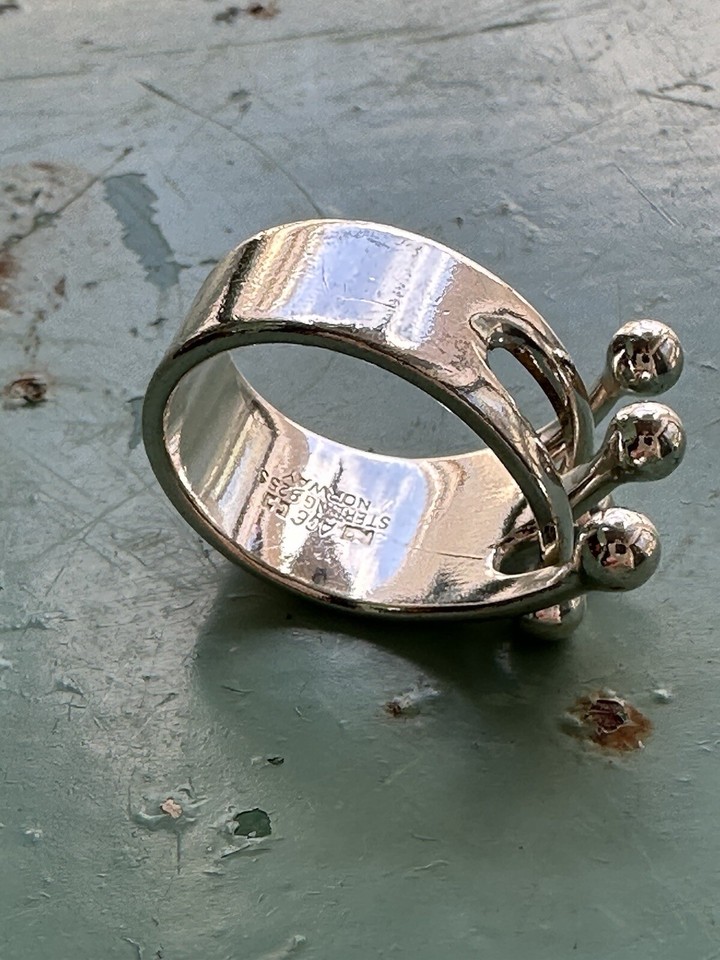 Anna Greta Eker Vintage Norway Plus Sterling Silver Ring 663 | eBay