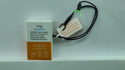 New Ring Video Doorbell Pro Power Kit V2 | eBay