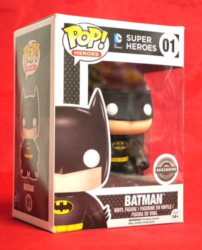 Funko Pop Heroes Batman #01 GameStop Exclusive MIB Vinyl Figure | eBay