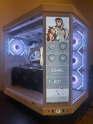 RTX 5080 CUSTOM BUILT GAMING PC WHITE BUILD - i9 14900K 64GB DDR5 4TB ...