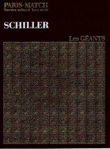 Schiller /collection les geants | eBay