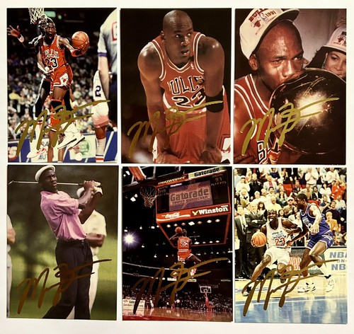 MICHAEL JORDAN 1993 ORO Firma AMERICAN HOLDING Set Completo Abbinato ...