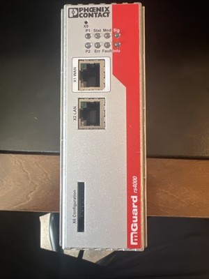 Phoenix Contact fl MGUARD RS4000 Smart Router TX/TX VPN, | eBay
