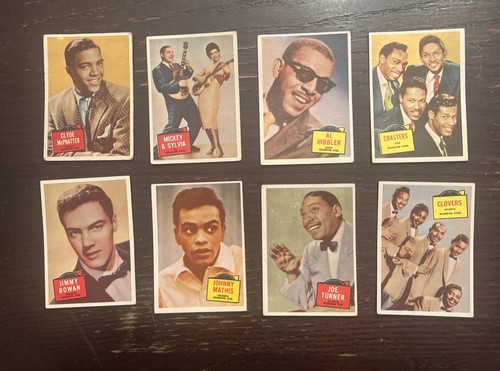 1957 TOPPS HIT STARS COMPLETE SET INCLUDING #17 DEBBIE REYNOLDS PSA 9 ...