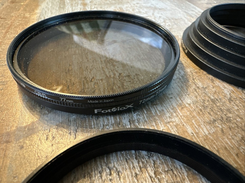 step up filter rings And 77 Mm Hoya Pl Filter | eBay