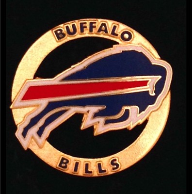 Buffalo Bills Pin ~ NFL Football ~ Logo ~ © 1998 Peter David ~ vintage ...