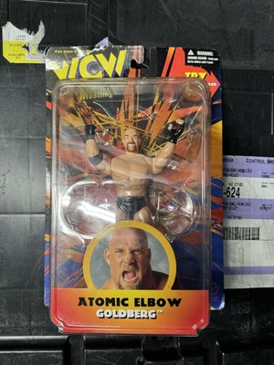 WCW Atomic Elbow BILL GOLDBERG Wrestling Action Figure 1998 NOS New ...