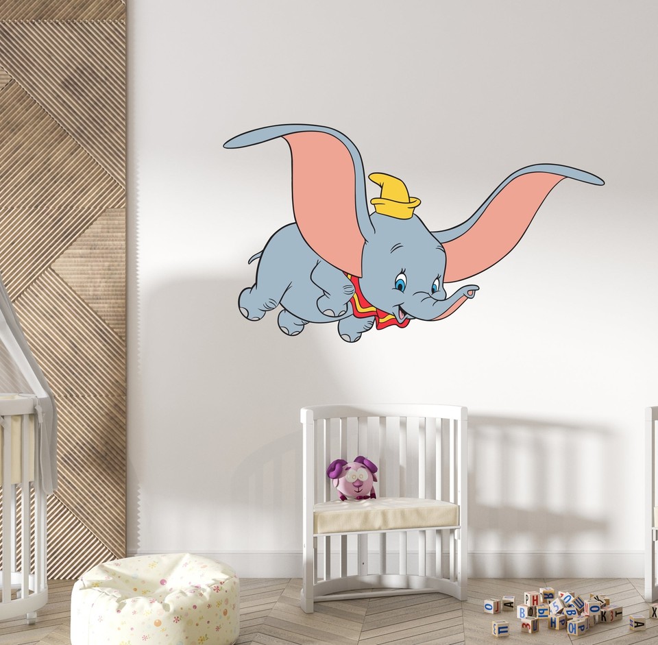 Dumbo Disney Wall Decal Wall Sticker Kids Room Wall Art | eBay