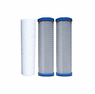 Coralife Pure-Flo RO Replacement Filter 1 Sediment Micron/2 Carbon ...