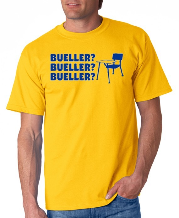 Bueller Bueller Bueller T-shirt Ferris Movie S-3XL | eBay