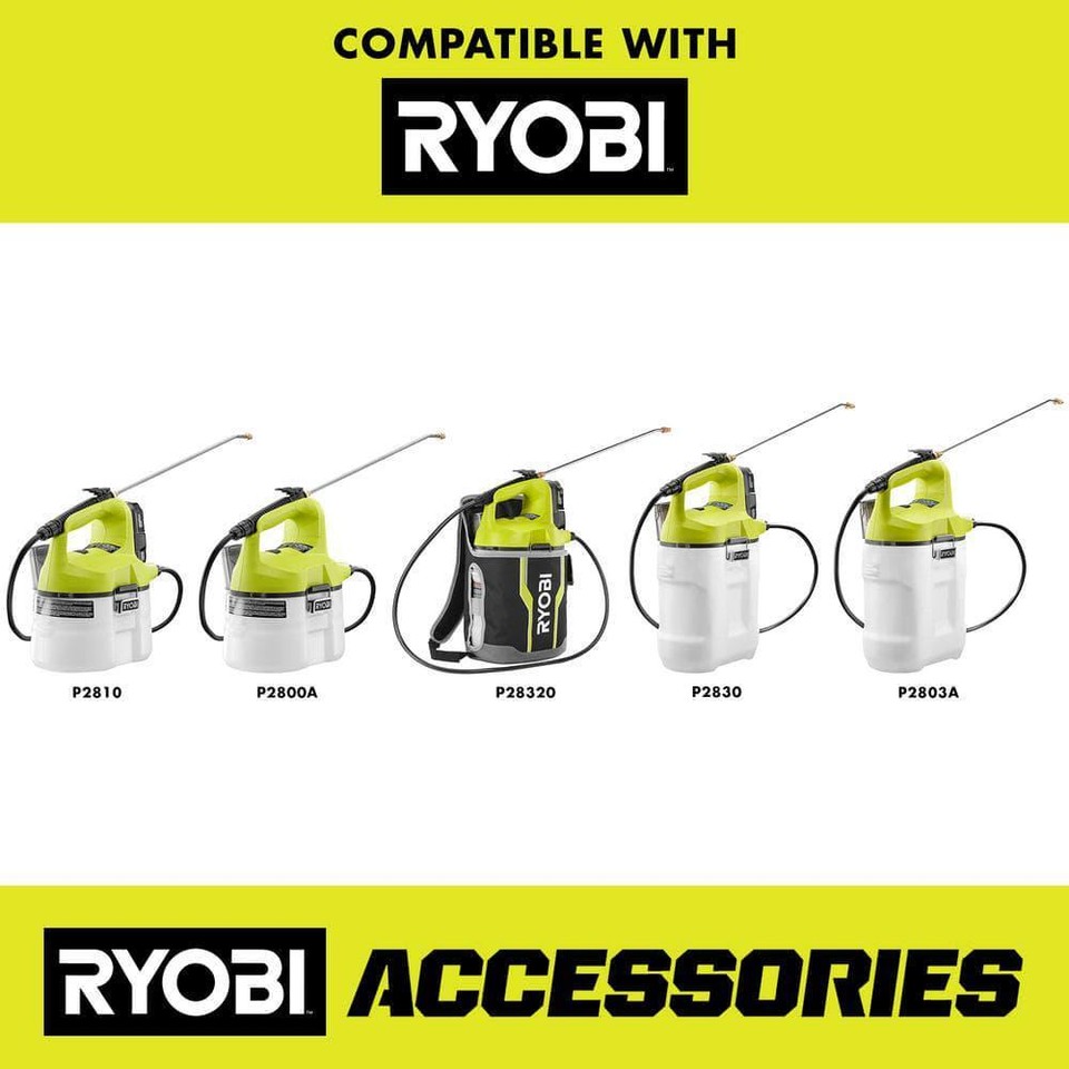 Ryobi ONE Plus 18V Chemical Sprayer Replacement Tank 2 Gal Durable ...