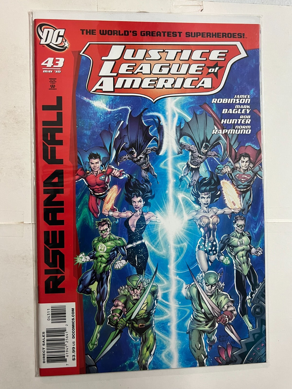 JUSTICE LEAGUE OF AMERICA Brightest Day #43 DC Comics 2010 | Combined ...