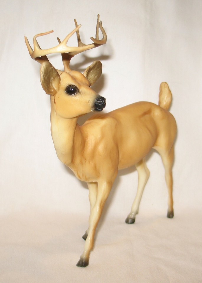 breyer buck buckskin deer plastic figurine | eBay