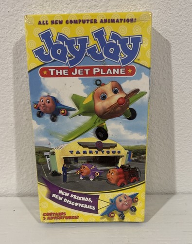 Jay Jay The Jet Plane - New Friends New Discoveries VHS Tape Used Animation SEAL | eBay