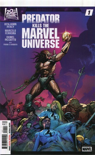 PREDATOR KILLS THE MARVEL UNIVERSE #1 - LEINIL FRANCIS YU MAIN COVER - 2025 | eBay