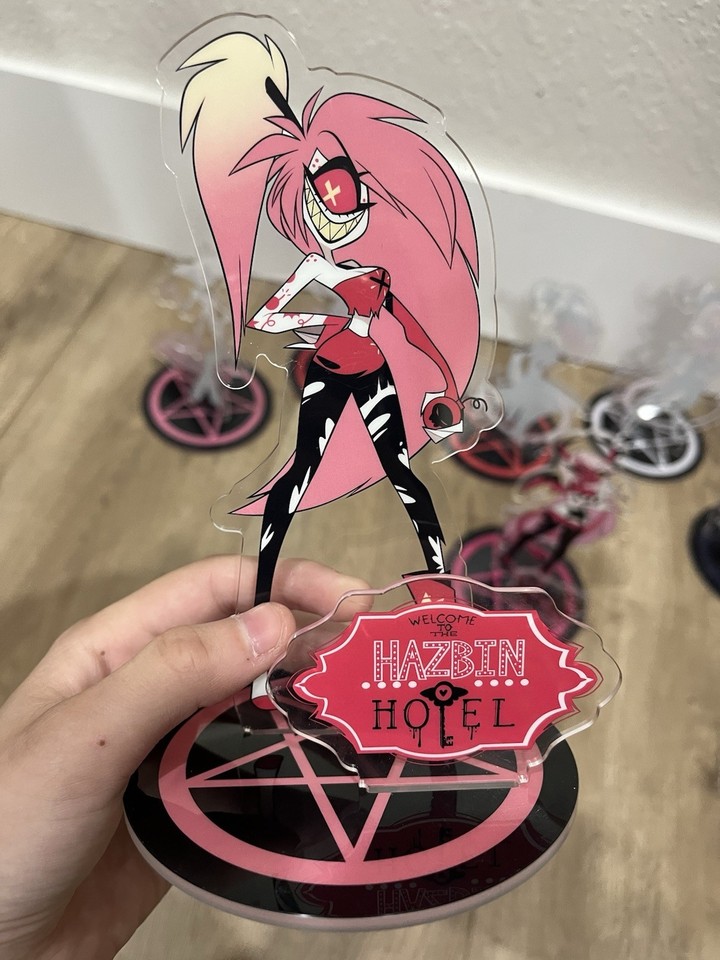 Hazbin hotel Pilot Era Standees angel Cherri Alastor | eBay