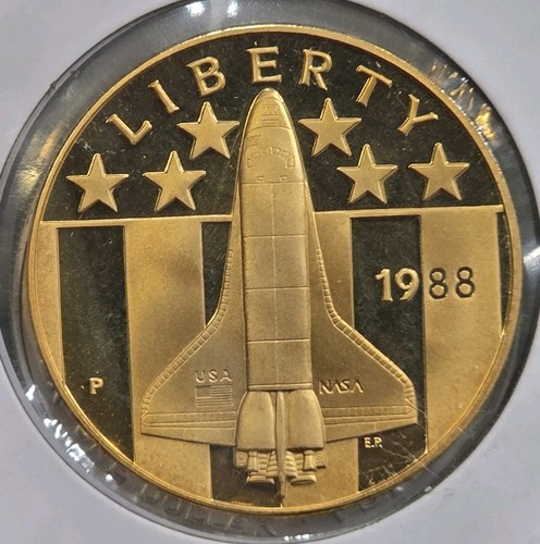 1988P Space Shuttle NASA Young Astronaut program Bronze Medal ...