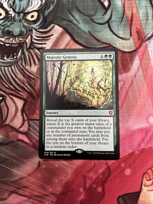 MTG Majestic Genesis Battle For Baldur’s Gate 240/361 Regular Mythic ...