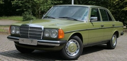 Mercedes-Benz W123 Headliner Without Sunroof Cream Perforated | 10013 ...