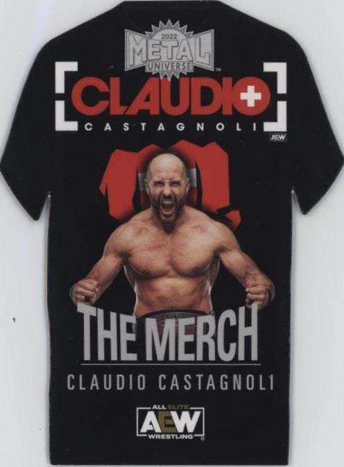 2022 Skybox Metal Universe AEW All Elite Wrestling - The Merch Claudio ...