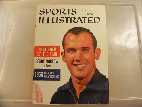 Sports Illustrated Magazine January 7 1957 Sportsman of the Year Bobby ...