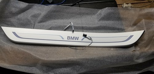 Used Genuine BMW Door Trim Sill Plate Insert P/N.#51477369887 | eBay