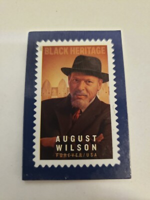 postal promo stamp magnet - August Wilson | eBay