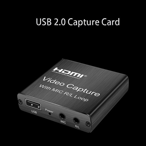 Splitter Adapter USB Capture Card Video Capture Dongle Audio Adapter ...