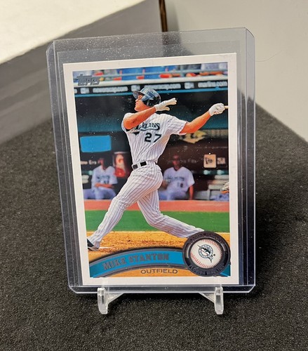 Mike Stanton 2011 Topps card 78 Miami Marlins | eBay