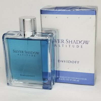 Silver Shadow Altitude Davidoff 3.4oz/100ml EDT Spray Men Sealed ...