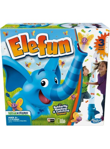 Hasbro gaming Elefun and friends Elefun Preschool game with butterflies ...