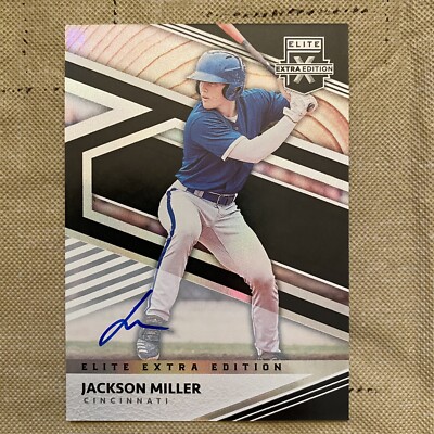 2020 Elite Extra Edition Jackson Miller On-Card Autograph #65 ...