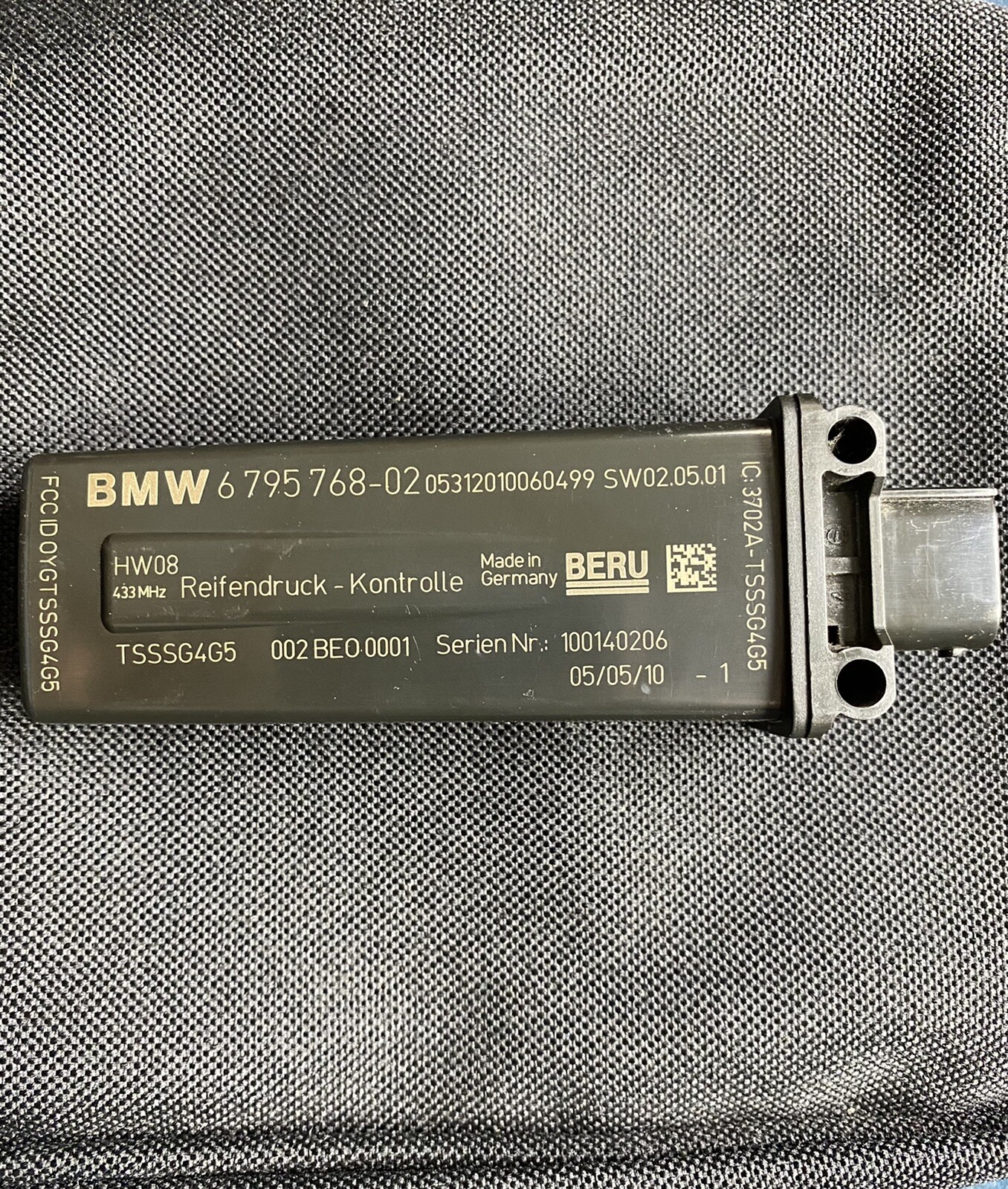 BMW E90 E92 E84 E70 X5 RDC TPMS TIRE PRESSURE MONITORING SYSTEM SENSOR ...