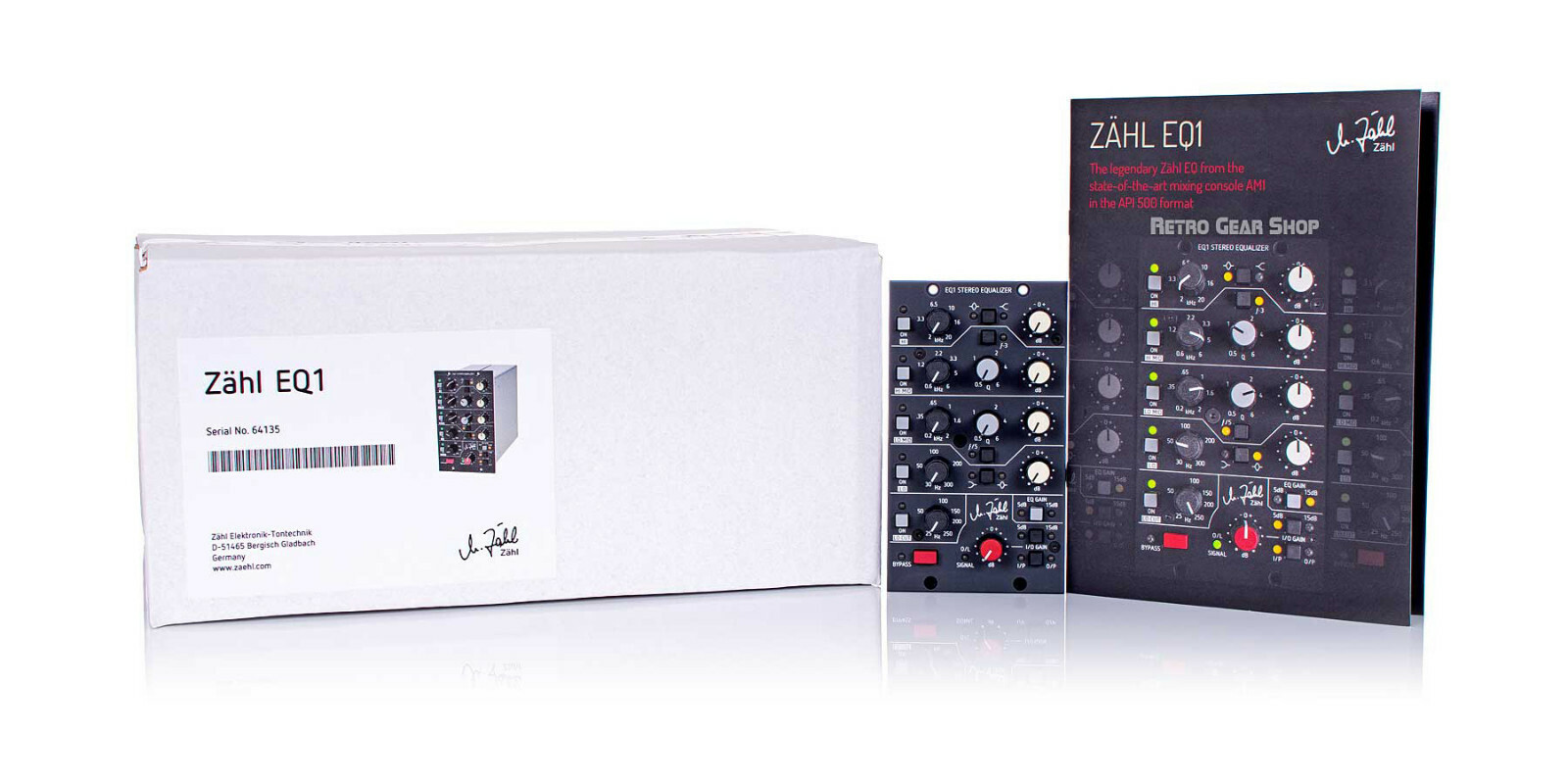 Zahl EQ1 Stereo Equalizer 500 Series Analog EQ Zaehl Zähl | eBay
