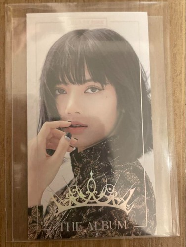 Blackpink Official The Album yg Select POB Photo Card Lisa Kpop ...
