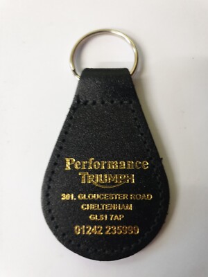 PREFORMANCE TRIUMPH TR6 CLASSIC VINTAGE CAR AUTOMOTIVE KEY FOB KEY RING ...