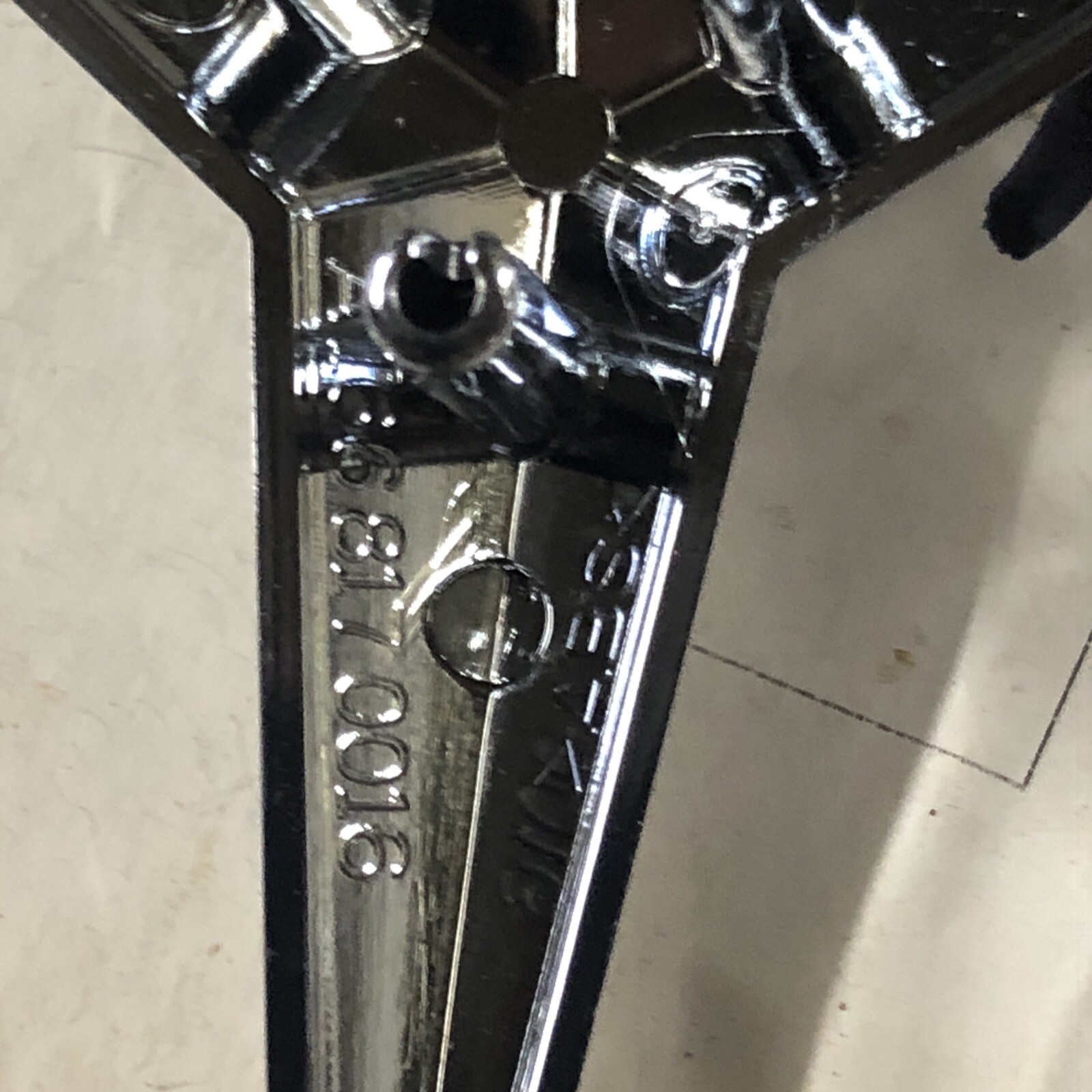 2012-2019 Mercedes-Benz W166 ML GLE Rear Boot Lid Badge Star Chrome ...