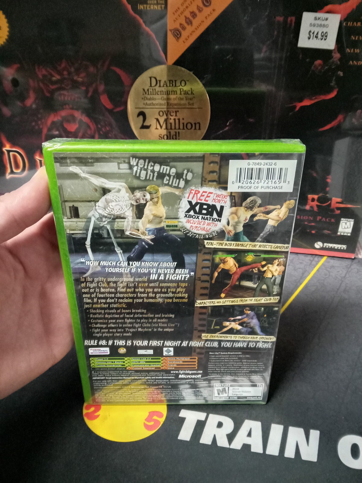 Fight Club (Microsoft Xbox, 2004) for sale online | eBay