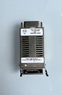 Molex 1000BASE-SX Fiber Optic GBIC Transceiver Module p/n 86990-9060 | eBay