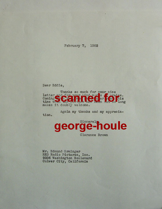 EDMUND GRAINGER - SIGNED - JOHN WAYNE - ANGELS IN THE OUTFIELD ...