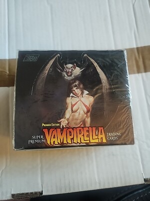 SEALED Box 1995 Vampirella Super Premium Trading Cards 24 Packs Topps ...